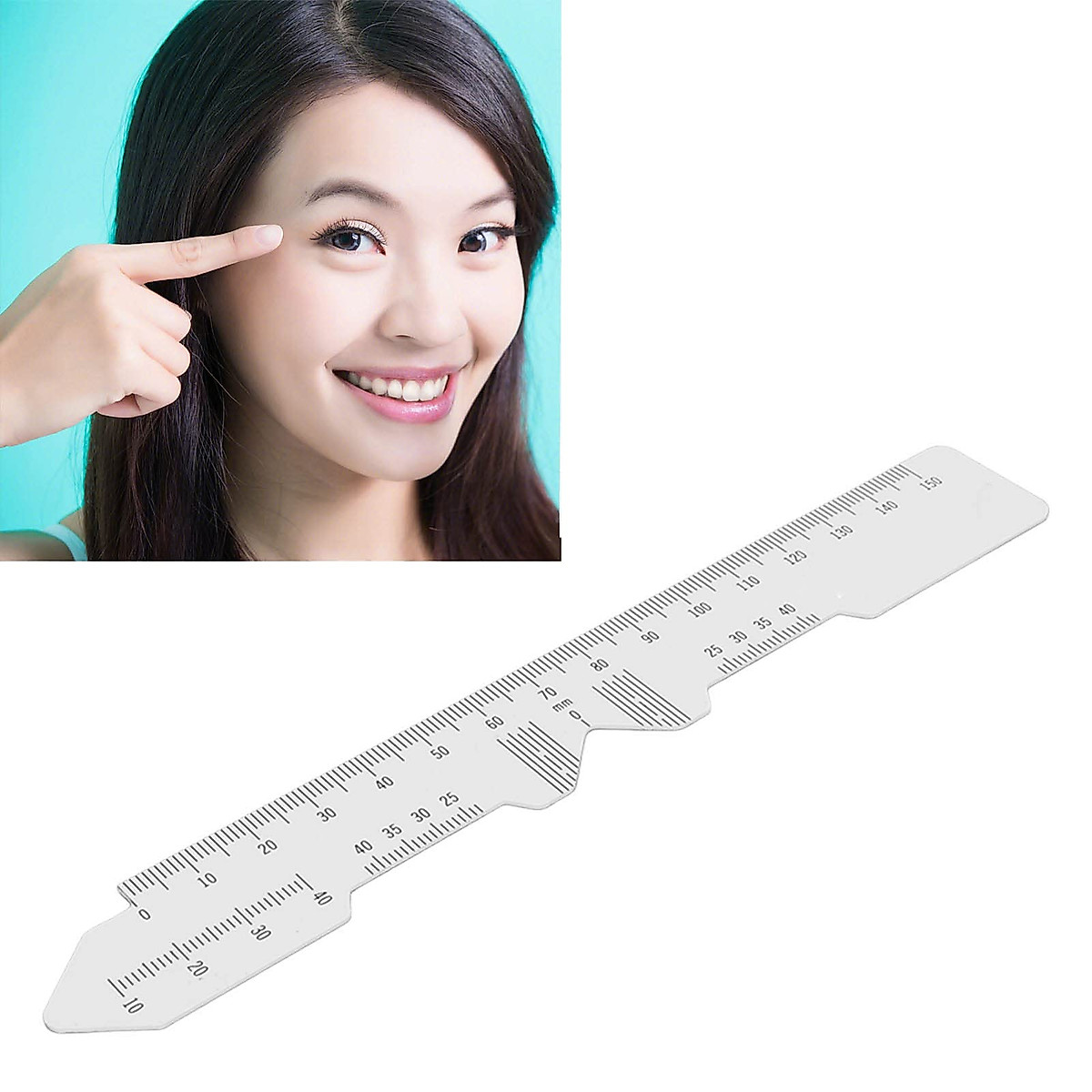 5pcs Ophthalmic PD Ruler, Clear Data Marking