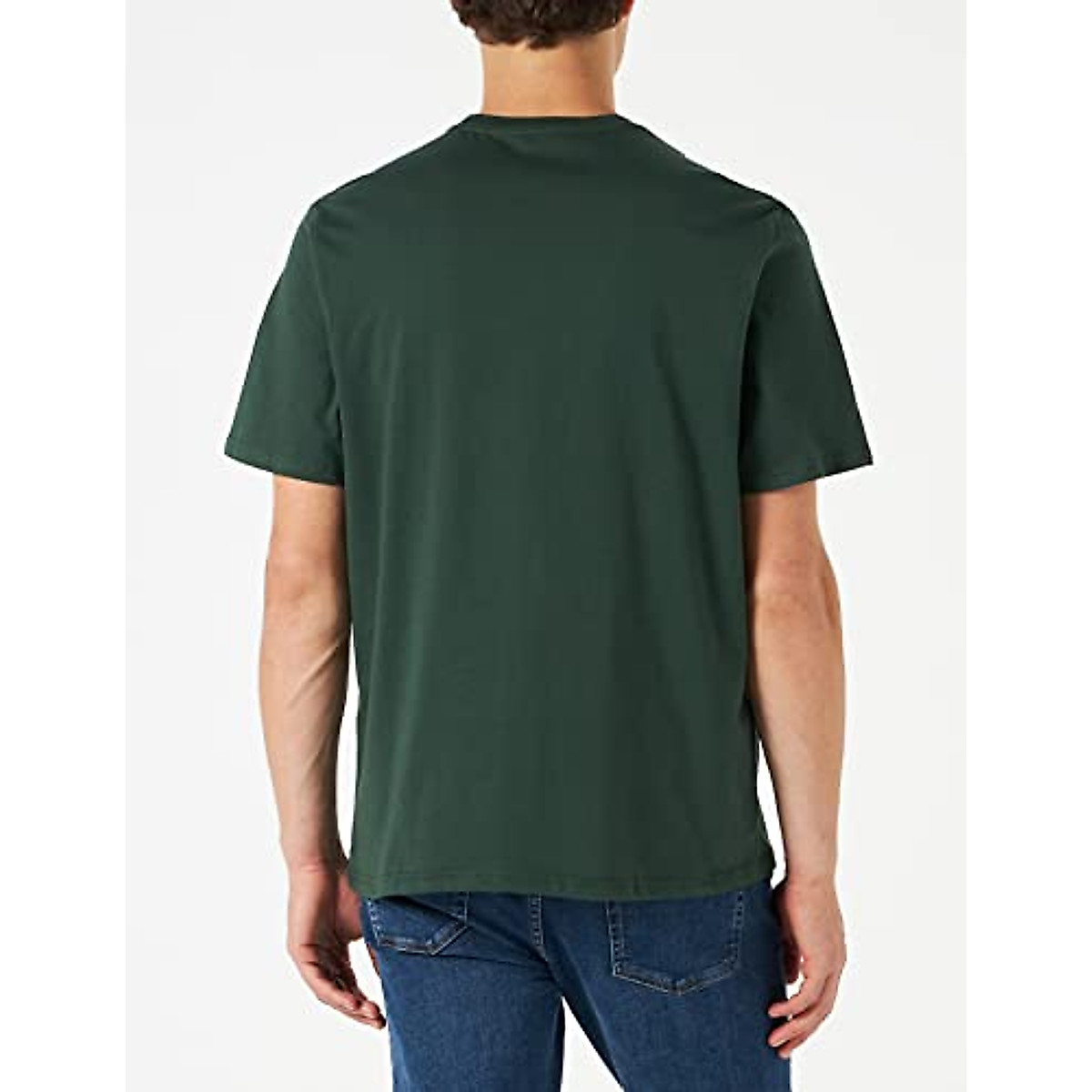 Amazon Essentials Men's Short-Sleeve Crewneck T-Shirt, Pack of 2, Dark Green, XX-Large