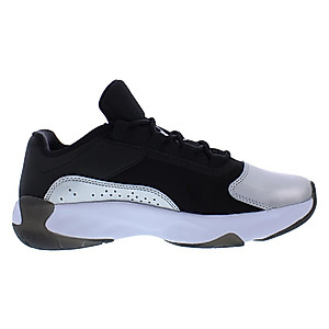 Nike Womens Air Jordan 11 CMFT Low Trainers DV2629 Sneakers Shoes (UK 5 US 7.5 EU 38.5, Black Metallic Silver White 001)