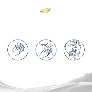 Dove Beauty Bar Gentle Skin Cleanser Moisturizing for Gentle Soft Skin Care Original Made With 1/4 Moisturizing Cream 3.75 oz, 6 Bars