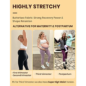 CRZ YOGA Butterluxe High Waisted Lounge Legging 28'' - Workout Leggings for Women Buttery Soft Yoga Pants Black Medium