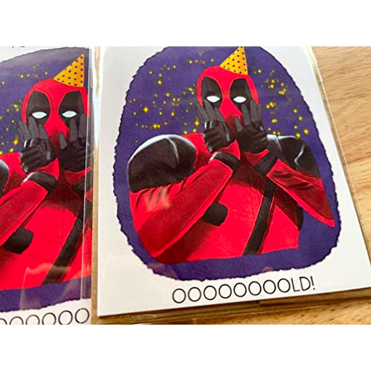 Funny Deadpool Birthday Card for Him Her Hilarious Birthday card Marvel Movie Meme Card for friend Rude Birthday Card Inappropriate Birthday Cards