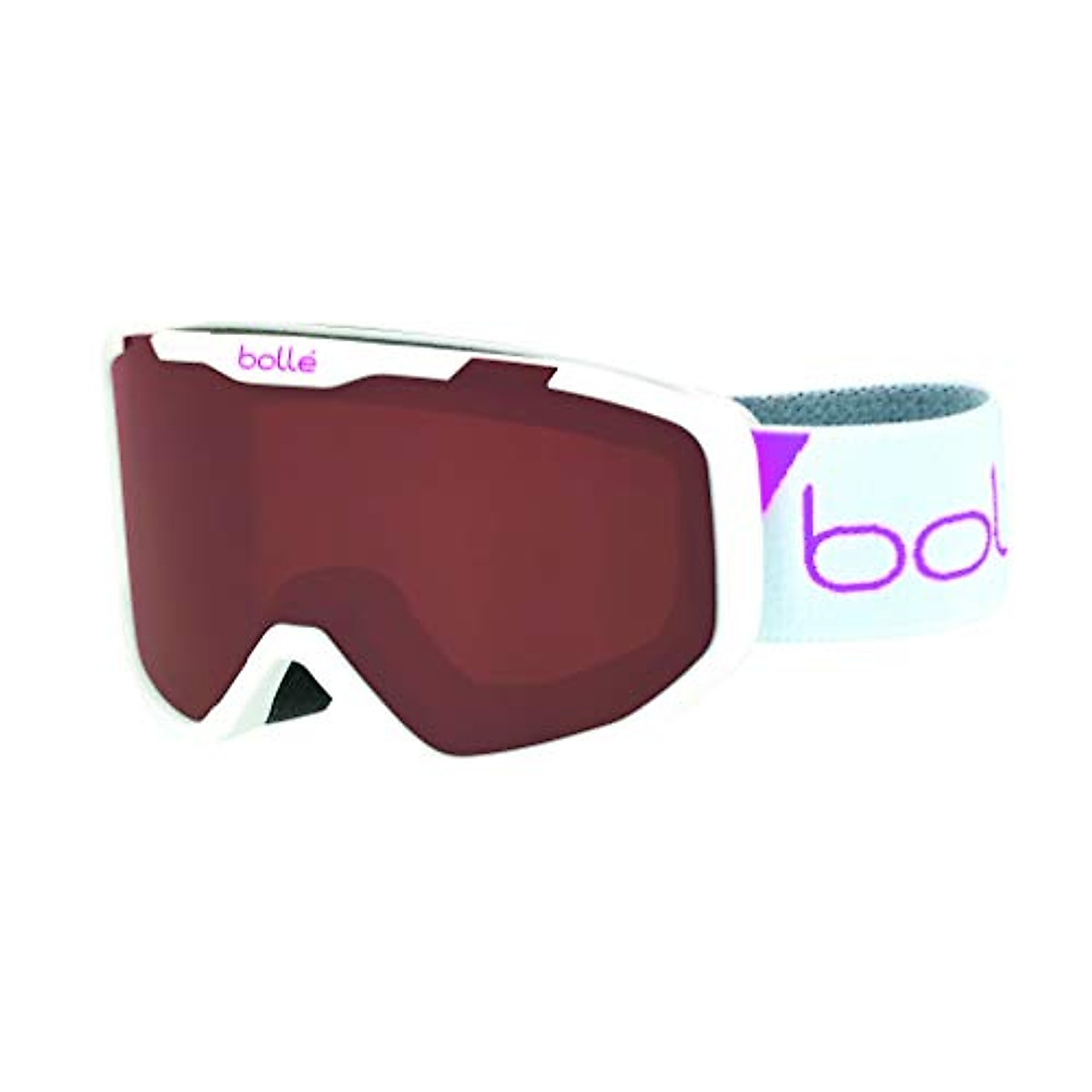 Bolle Rocket White Race Matte/Rosy Bronze Cat.3 | Small - Snow Goggles Unisex-Junior