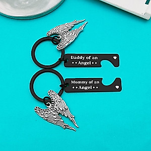 Xiahuyu Loss Memorial Keychain Miscarriage Gifts for Parents Baby Memorial Gifts Pregnancy Loss Gifts Remembrance Bereavement Gifts Sympathy Gifts for Infant Loss Child Loss
