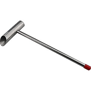 JJHXSM Marshmallow Machine Spoon 28x8cm Long Handle Stainless Steel Sugar Spoon Cotton Candy Machine Spare Parts