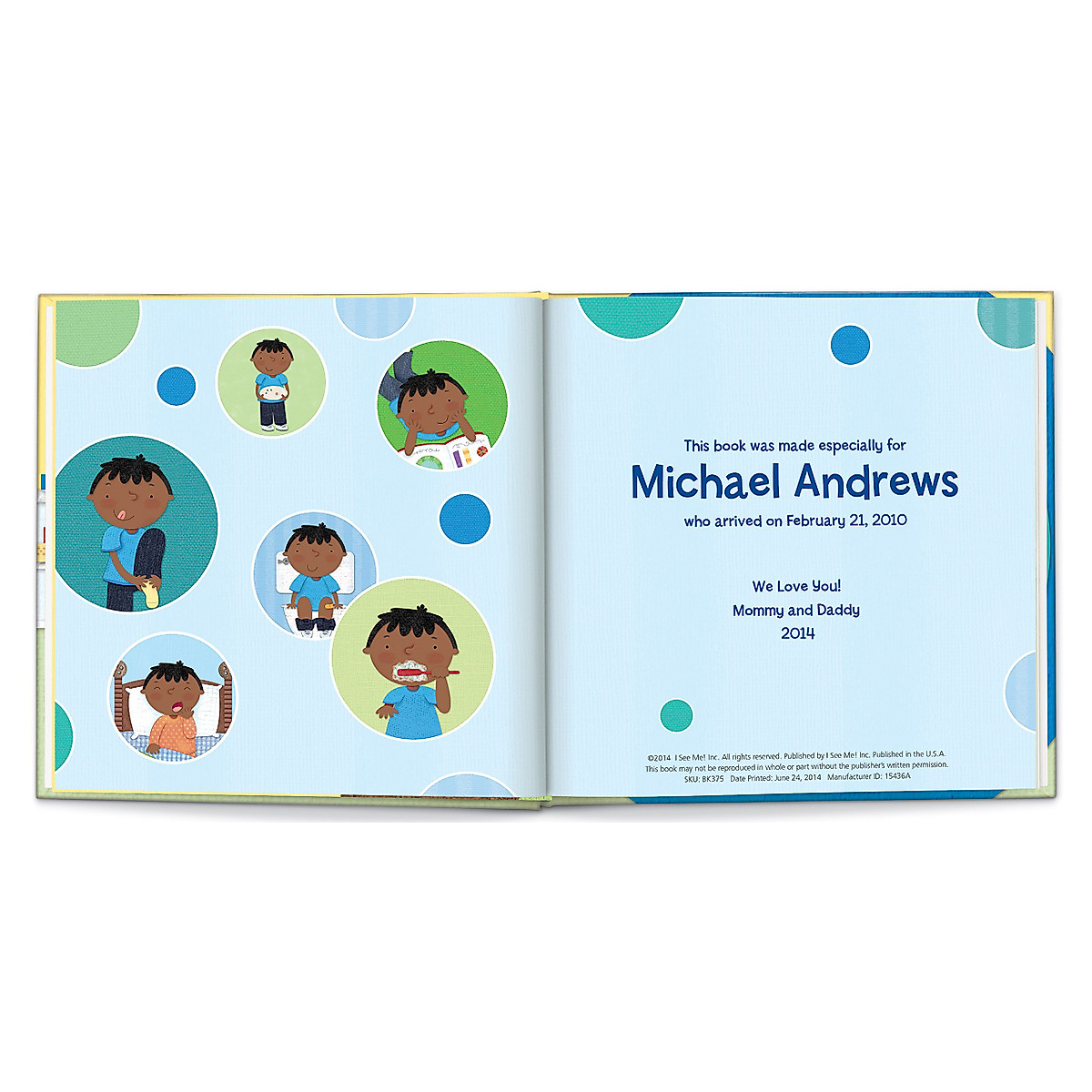 I'm a Big Boy Now - Personalized Children's Story - I See Me! (Hardcover)
