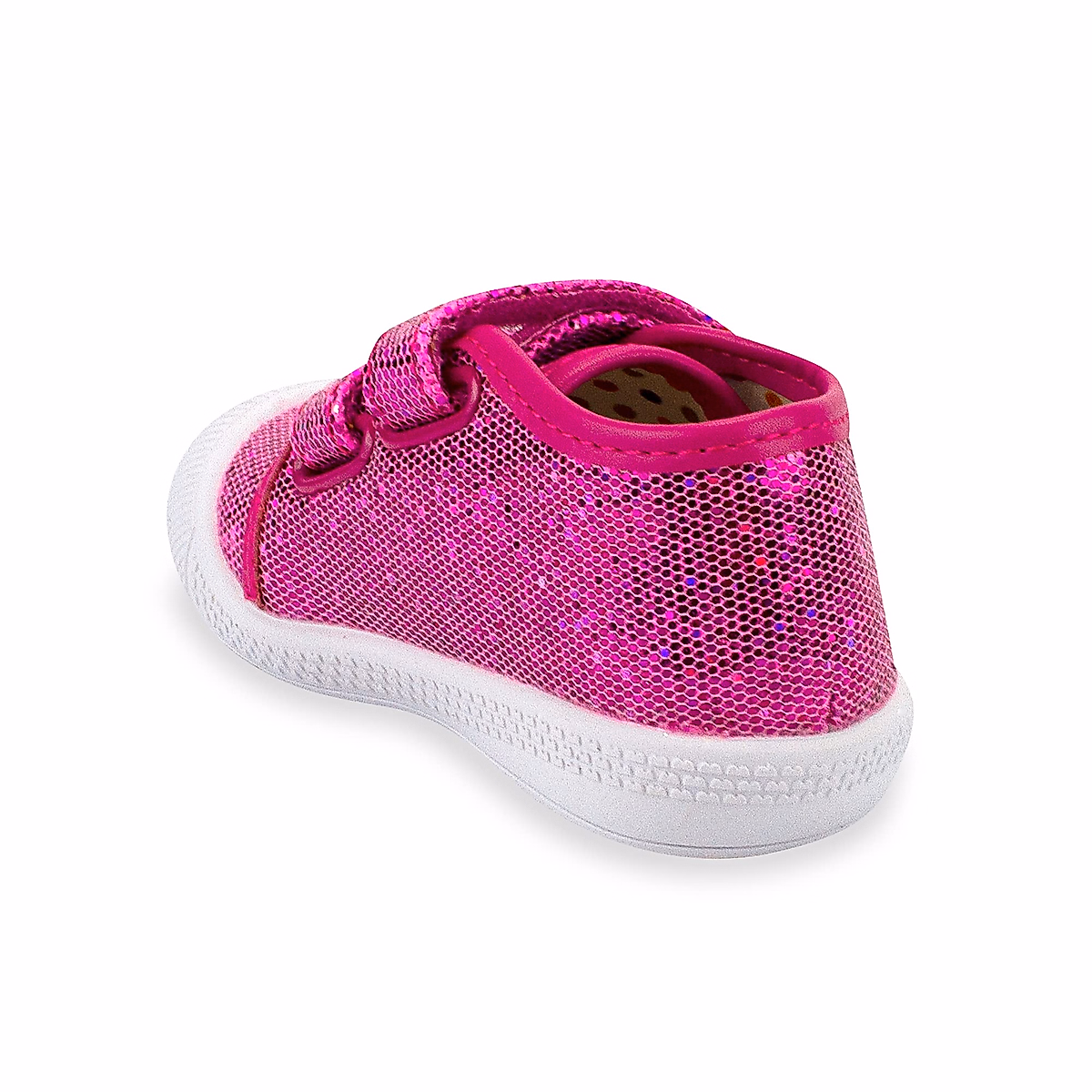 Zutano Baby Shoes for Walking, Infant, Toddler First Walking Shoes, Azalea Sparkle, 3