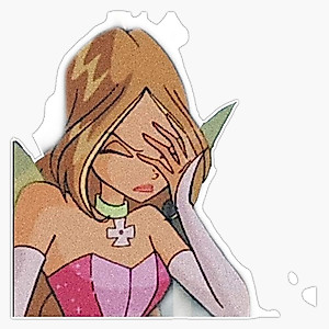 Flora Winx Club Sticker Vinyl Waterproof Sticker Decal Car Laptop Wall Window Bumper Sticker 5"