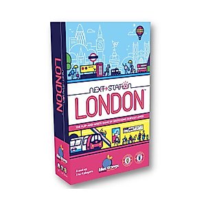 Blue Orange Games Next Station London Board Game - Family or Adult Strategy Flip and Write Game for 1 to 4 Players. Recommended for Ages 8 & Up. Spiel Des Jarhes 2023 Game of The Year Nominee.