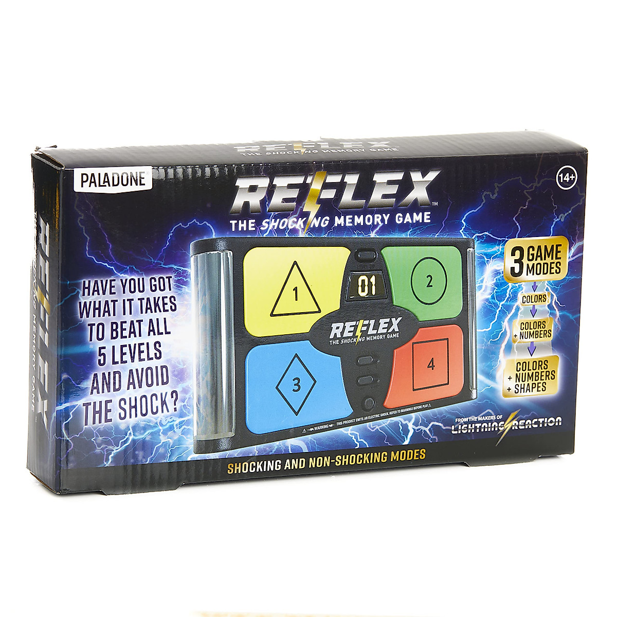 Paladone Reflex Shocking Memory Game - Electronic Memory Game with a Shock | Amazon Exclusive