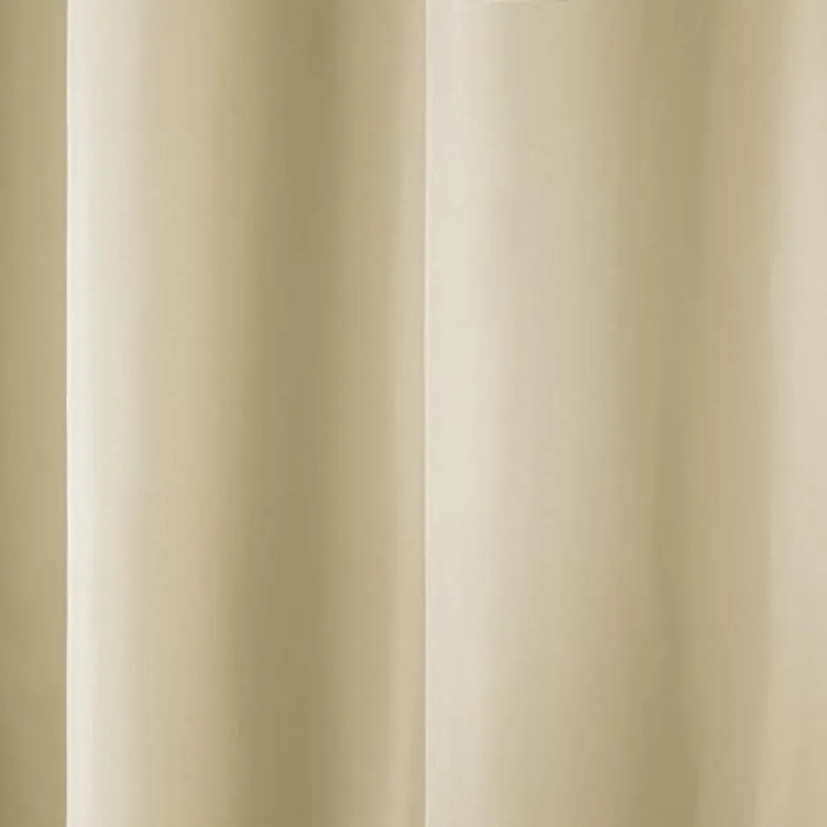 TOWN & COUNTRY BASICS Cabana Solid Heavyweight Indoor Outdoor Curtains, Light Filtering Opacity with Grommet Top, Water Repellent, 2-Pack Set, 54"x84", Natural