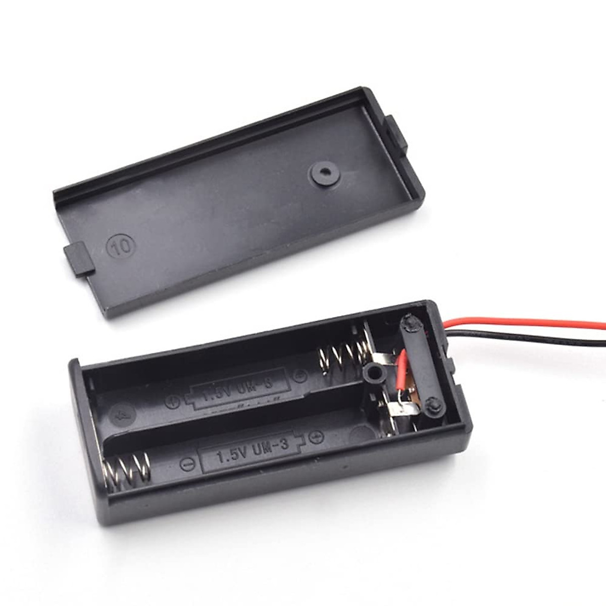 Misaso BBC Microbit Go Kit BBC Programmable Learning Development Board with Protective Case+Battery Box