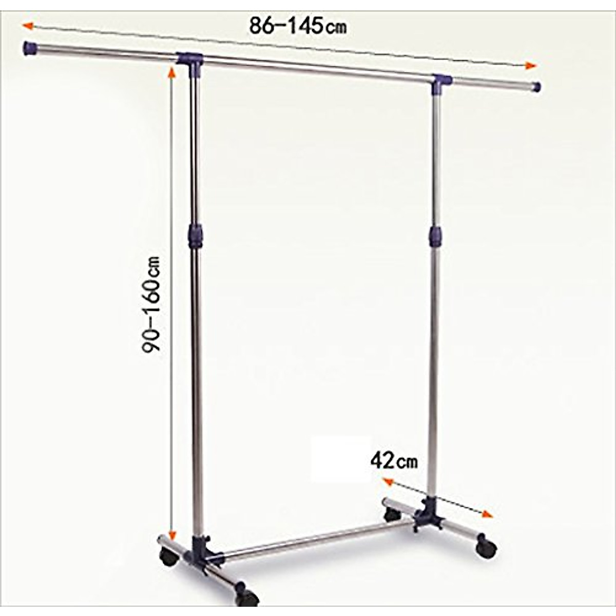 Coat Rack Single Pole Coat Rack Floor Stainless Steel Drying Racks Outdoor Clothes Hanger Indoor Hanger Simple Clothes Hanger