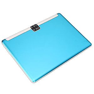 10.1in Tablet PC for Kids and Adults,2.4G 5G WiFi,6GB RAM 128GB ROM,1960x1080 IPS Display,MT6797 Deca Cores CPU,8800mAh Tablet for Android 10,GPS,BT5.0(Blue)