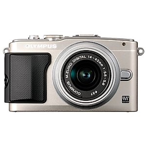Olympus E-PL5 Mirrorless Digital Camera with 14-42mm Lens, Silver