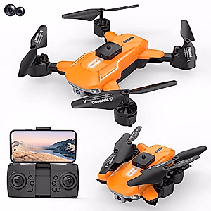 MORESEC Drone with Dual Camera, 1080P HD FPV Camera Folding Aerial Drone Remote Control Toys Gifts for Boys Girls with Altitude Hold Headless Mode One Key Start Speed Adjustment Quadcopter #Day