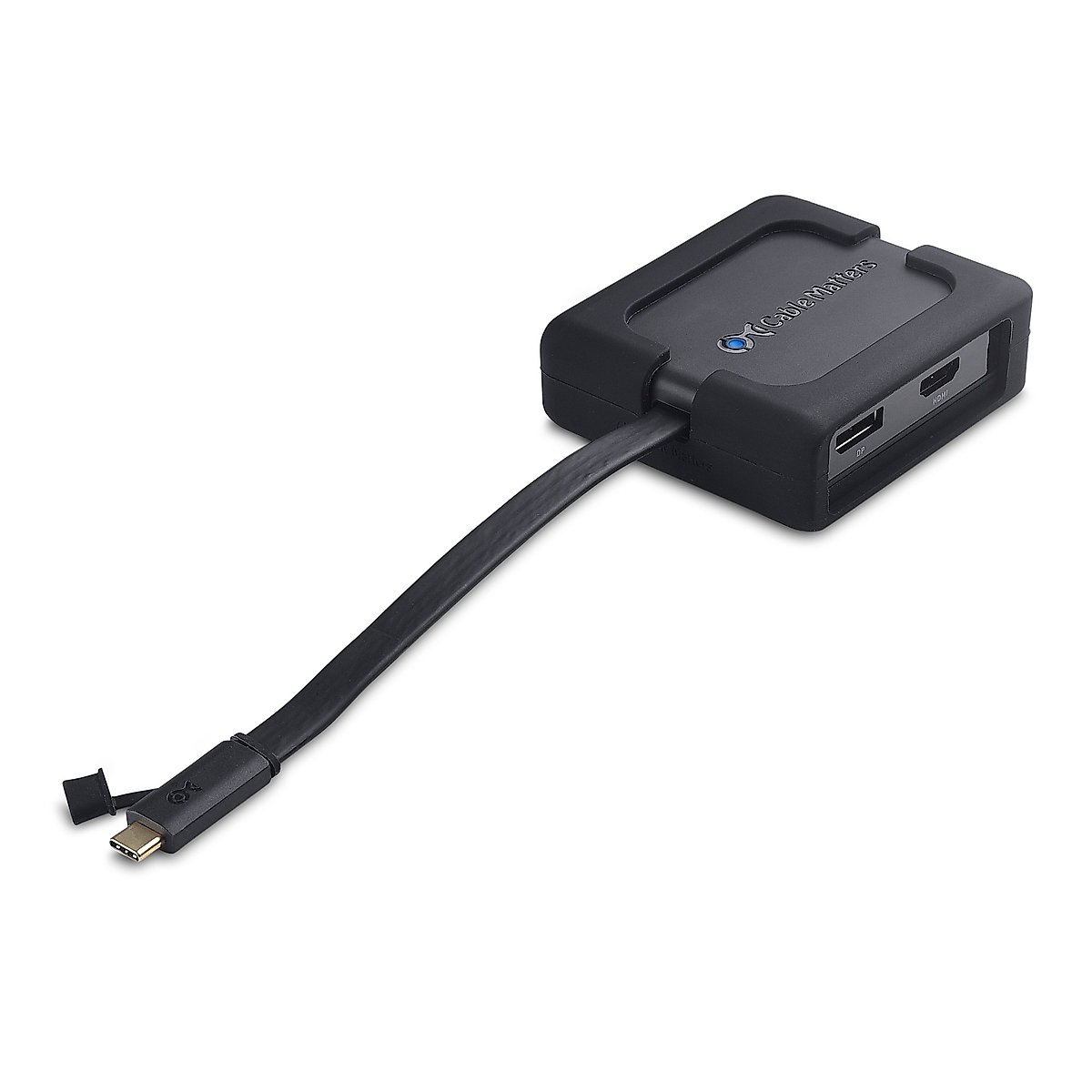 Cable Matters USB C Hub with HDMI, DisplayPort, VGA, USB 2.0, Fast Ethernet, 60W Charging - Thunderbolt 4 / USB4 / Thunderbolt 3 Port Compatible with MacBook Pro, Dell XPS, HP Spectre x360 and More