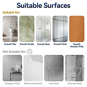 YASONIC Corner Shower Caddy, 3-Pack Adhesive Shower Caddy with Soap Holder and 12 Hooks, Rustproof Stainless Steel Bathroom Shower Organizer, No Drilling Wall Mounted Shower Rack, for Bathroom, Black