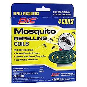 PIC C412 Mosquito Repellent Coils (12 Packs of 4)