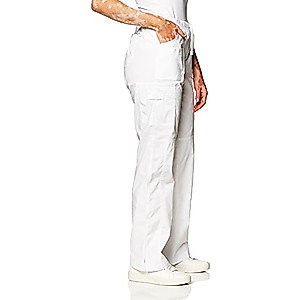 WonderWink womens Faith Multi-pocket Cargo Pants, True White, Medium US