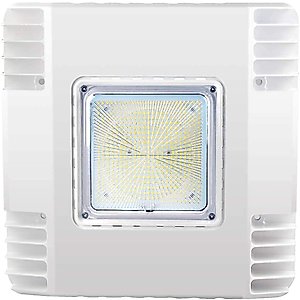 OSTEK 150W LED Canopy Light, 19,500LM, 5700K Daylight White, Surface Mount Gas Station & Carport Lighting, IP65 Waterproof, Outdoor Rated, AC100-277V, UL & DLC Listed