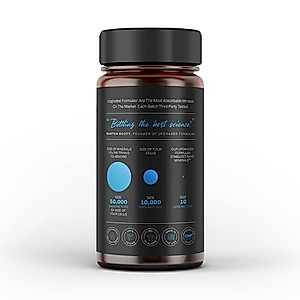 Upgraded Formulas Nano Magnesium Supplement, 3rd Party Clinical Trial, Improves Deep Sleep up to 250%, REM Sleep Up to 160% in only 14 nights - Enhances Calm, 30 Capsules