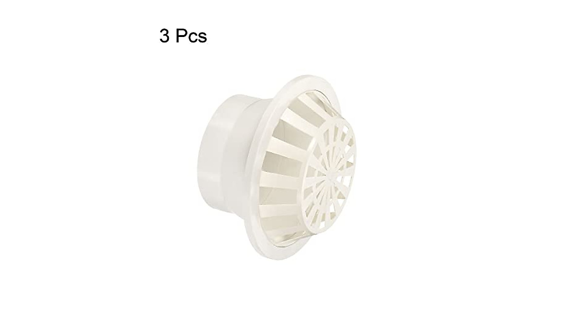 Durable PVC 110mm Duct Pipe Flange & Roof Drain Strainer