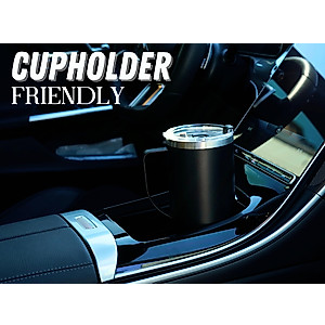 Onebttl Hunting Gifts for Men, Funny Hunting Gifts for Hunter, 40oz Stainless Steel Insulated Tumbler with Handle, Lid & Straw for Hunting Dad, Husband, Black - Life is Better When I am Hunting