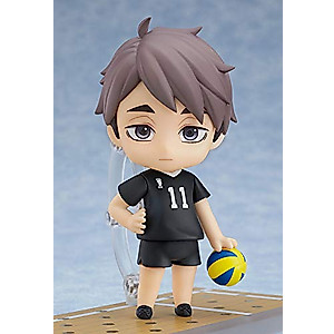 Orange Rouge Haikyu!! to The Top: Osamu Miya Nendoroid Action Figure, Multicolor