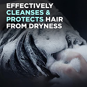 Dove Men+Care 2 in 1 Shampoo & Conditioner Eucalyptus & Birch 4 Count For Healthy-Looking Hair Naturally Derived Plant Based Cleansers 12 oz