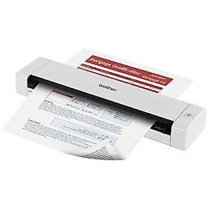 Brother DS-720D Mobile Color Page Scanner, White (DS720D)