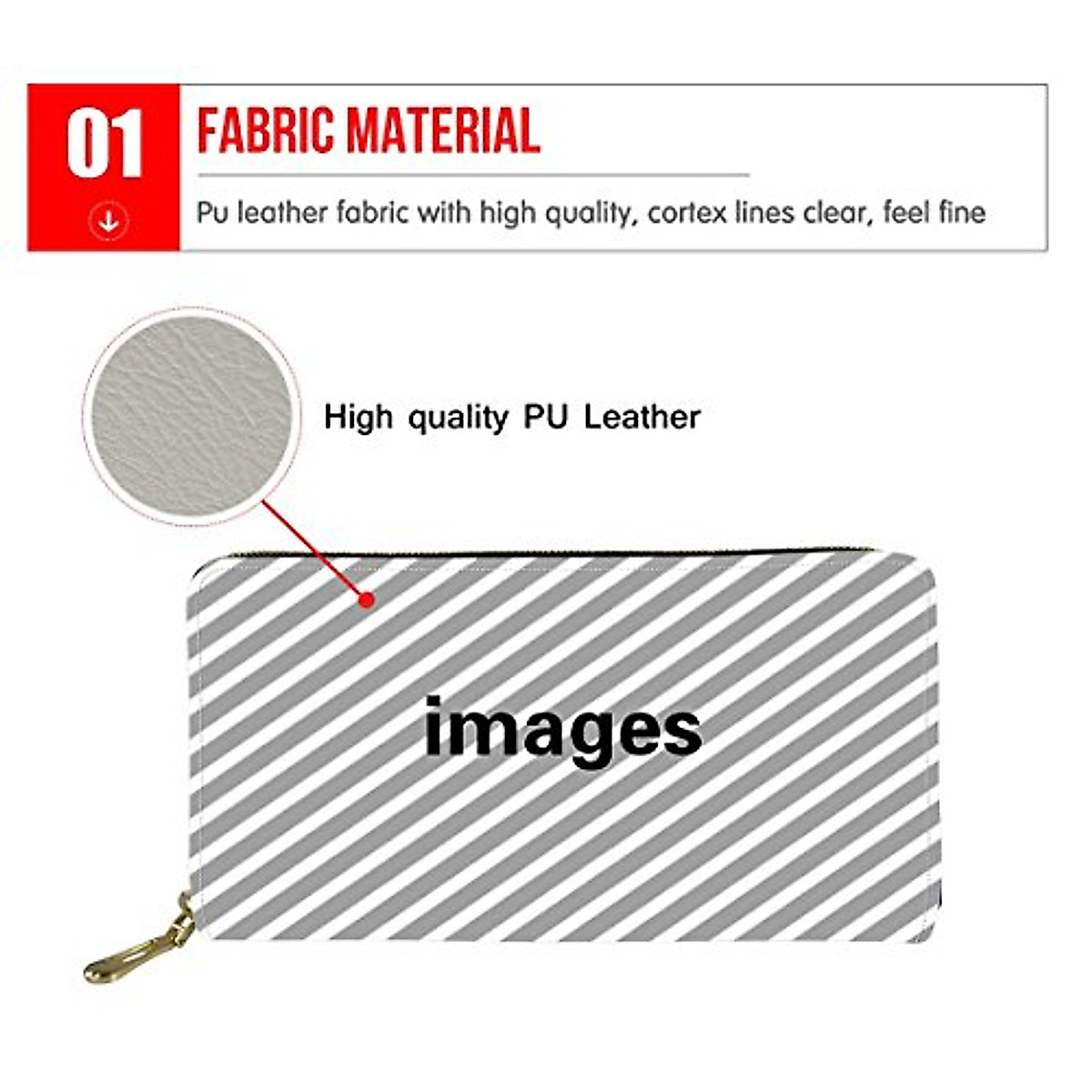 Mumeson Novelty Cats Stars Print Women RFID Wallet Leather Purse Long Clutch Bag Credit Card Holder