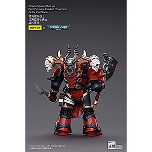 JoyToy Warhammer 40k: Chaos Space Red Corsairs Champ Gotor 1:18 Action Figure