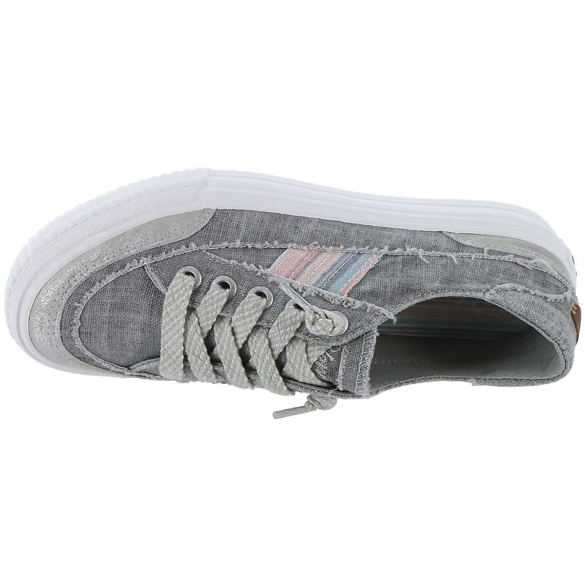 Blowfish Womens Alex Slip-on Fashion Sneaker Grey 7 M