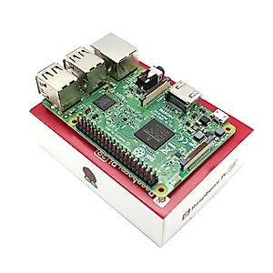 DIGISHUO Raspberry Pi 3 Model B Board 1G Ram 400MHz Wireless LAN and Bluetooth 3B+ Version (Raspberry Pi 3B Module)