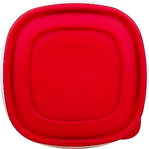 Rubbermaid Easy Find Lids Food Storage Container, 9 Cup, Racer Red
