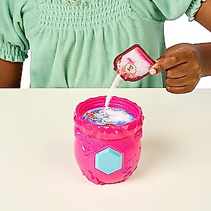 Magic Mixies Mixlings Fizz & Reveal 2 Pack Cauldron, with Magical Fizz and Reveal Unboxing. Double The Magic and Reveal 2 Mixlings from The One Cauldron from The Crystal Woods Series. 40 to Collect!