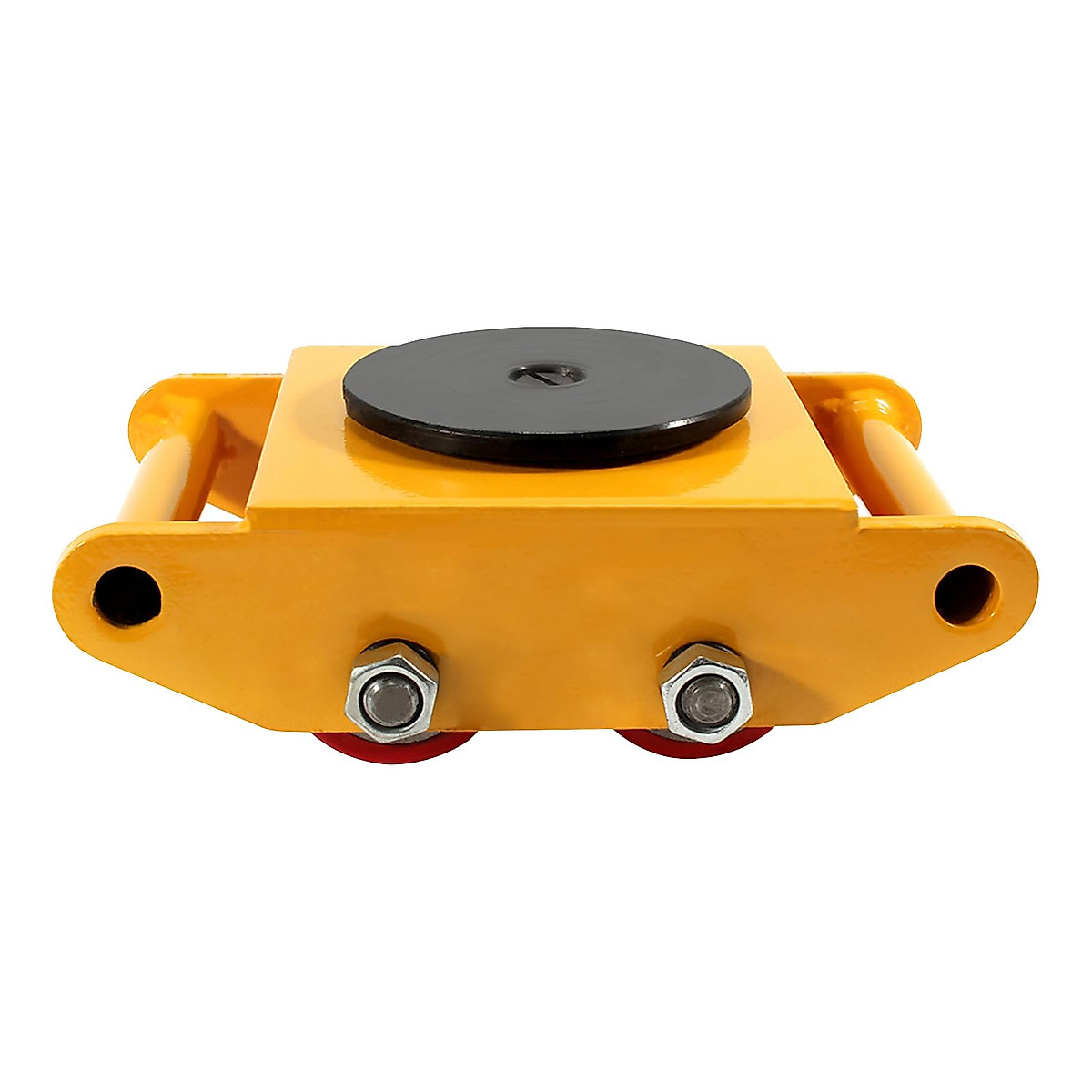 Dolly Skate Roller, 6T Industrial Mover Machinery Moving Skate with 360°Rotation Cap and 4 Rollers Heavy Duty Dolly Skates for Moving Equipment