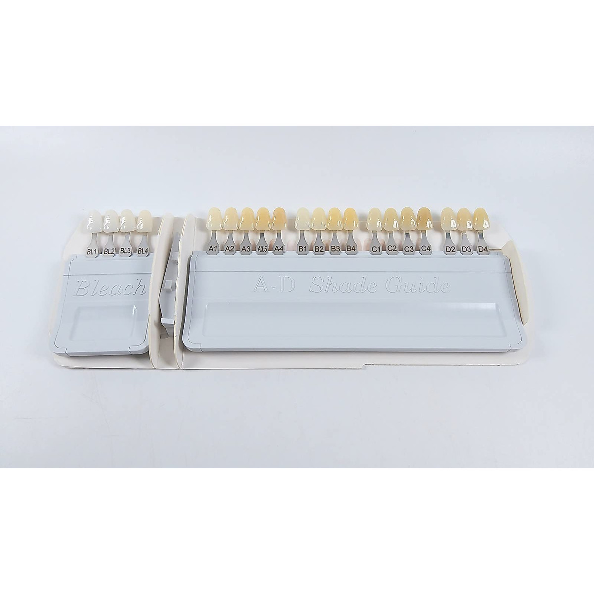 20 Color Dental Teeth Shade Guide Porcelain Material Board Denture Teeth Bleach Whitening