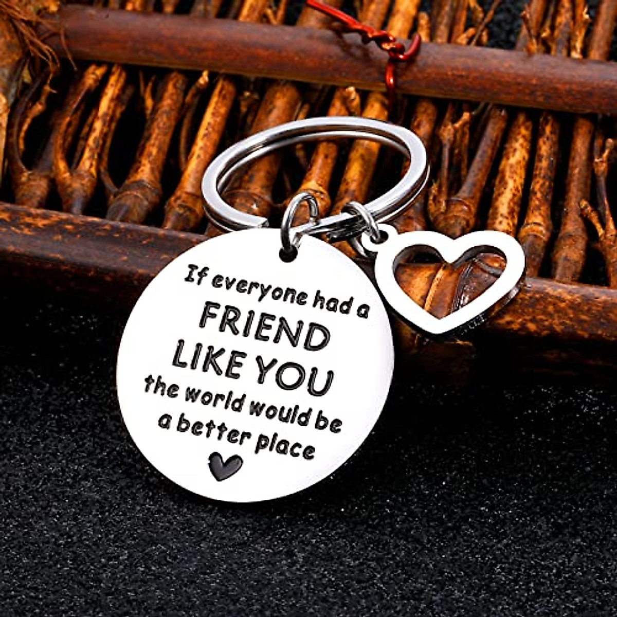 Friendship Gifts for Women Friends Long Distance Friendship Gift Birthday Christmas Presents Thank You Gifts for Boys Girls Sisters Keychain for Men Brother Coworker Appreciation Leaving Farewell Gift