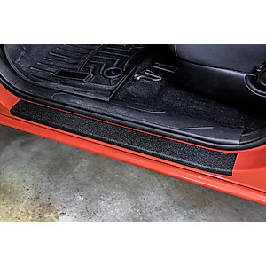 XPEL Black Universal Door Sill Guard (60" x 2.75") Paint Protection Film Kit