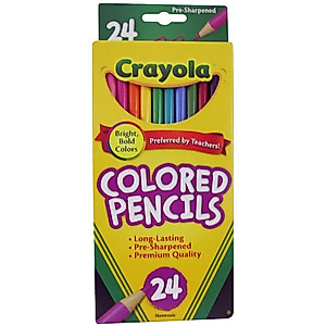 Crayola colored pencils, Pack of 2, Multi