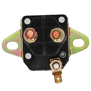 YIXIN 12V Starter Solenoid Relay Fit for Trombetta Bobcat John Deere Snapper MTD 48035A AM103290 Murray 24285 424285 Lawn Mower