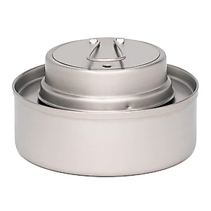 The Pathfinder School Stainless Steel Alcohol Camp Cooking Pack Stove