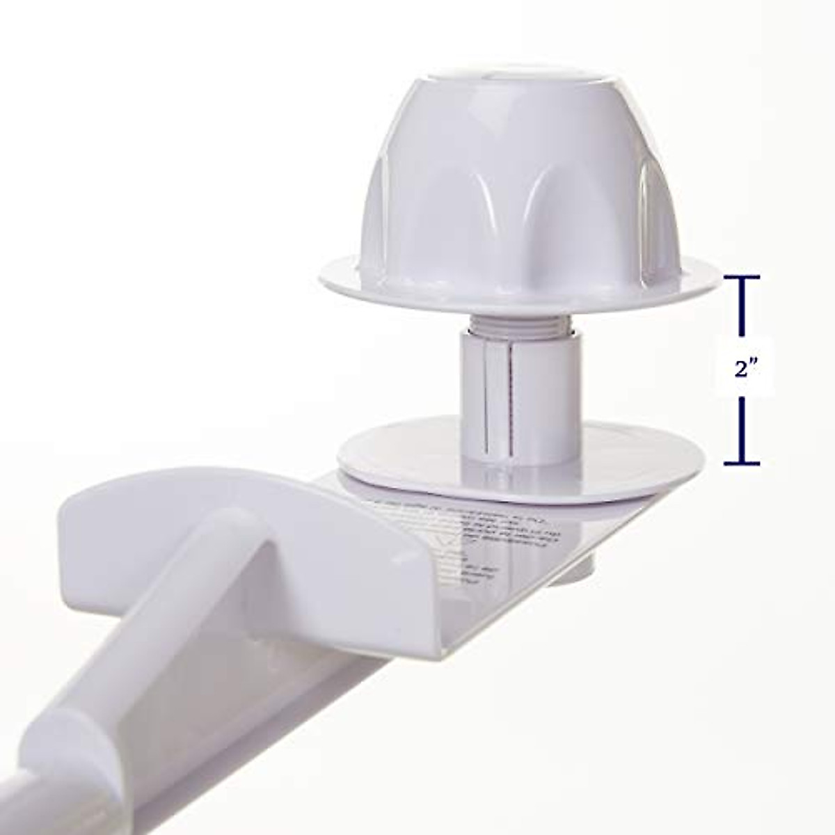 Glenna Jean DIY Non Musical Baby Crib Mobile Music Box Holder Arm Bracket Nut Screw Box