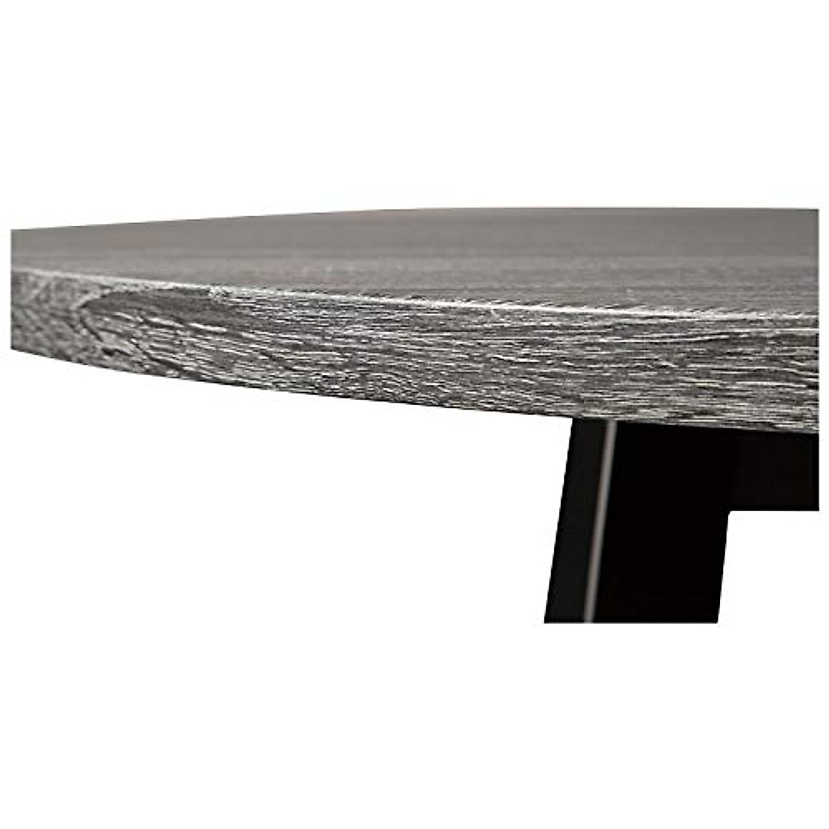 Signature Design by Ashley Centiar Dining Room Table, Gray/Black
