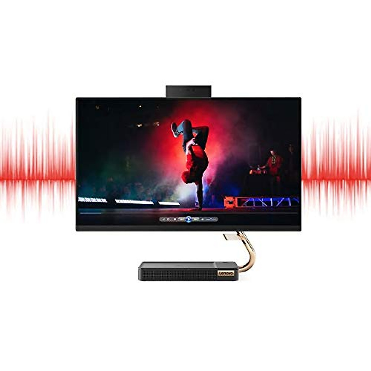 Lenovo IdeaCentre AIO 24" Touch 1TB SSD 2TB HD 32GB RAM (Intel Core i7-9700K cpu Turbo to 4.90GHz, 32 GB RAM, 1 TB SSD + 2 TB HD, 24" FHD Touchscreen, Win 10) Desktop All in One PC Computer A540-24ICB