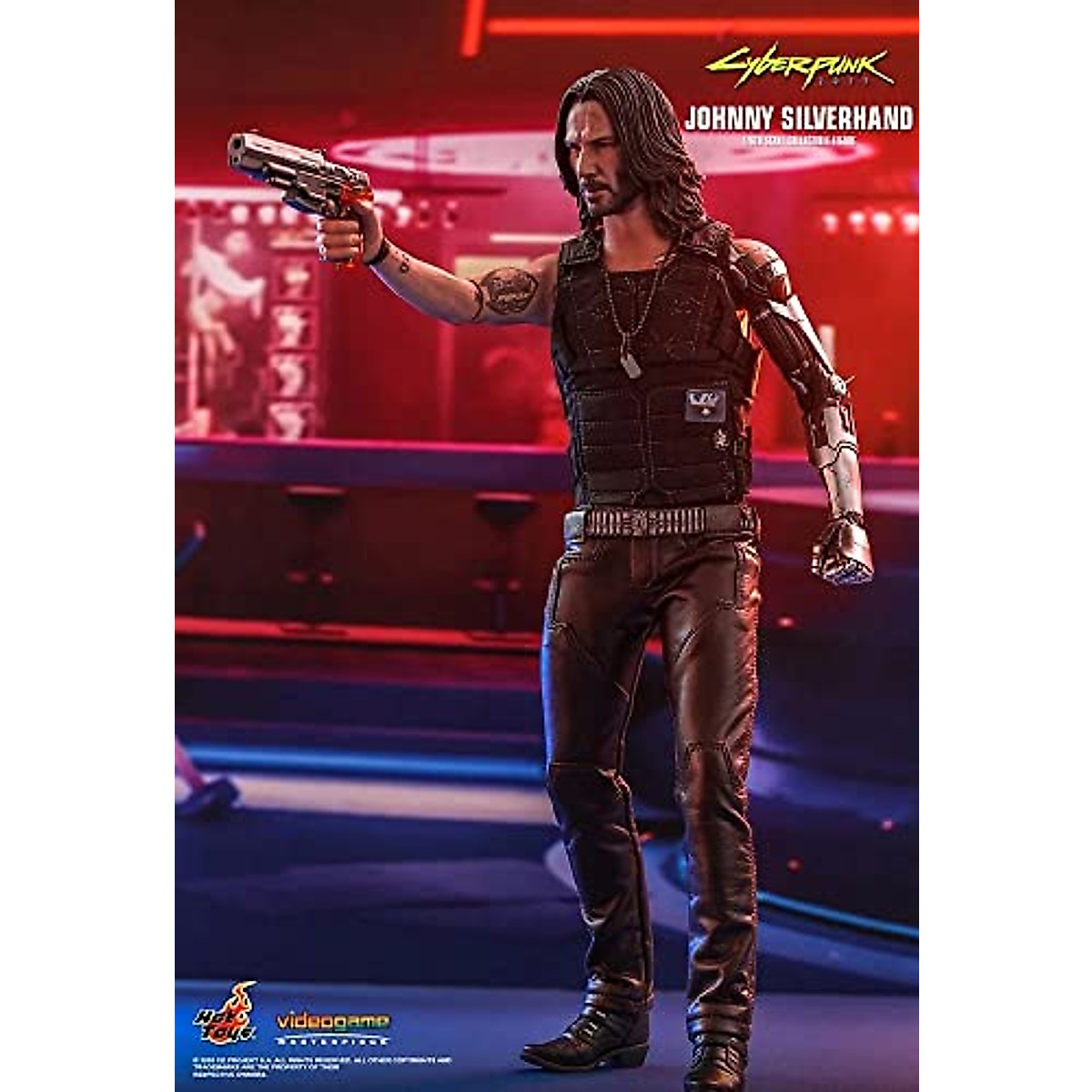 Hot Toys 1:6 Johnny Silverhand - Cyberpunk 2077, Multicoloured