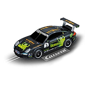 Carrera GO!!! Analog Slot Car Racing Vehicle - 61216 Porsche GT3 Cup Monster FM U.Alzen - (1:43 Scale)