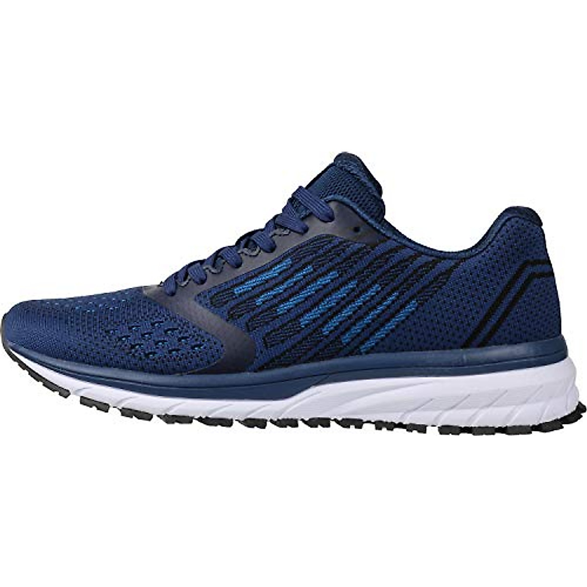 Joomra Mens Tennis Shoes Arch Support Trail Running Sneakers Navy Blue Size 9.5 Lace Cushion Man Jogger Runner Comfortable Walking Jogging Sport Footwear 43